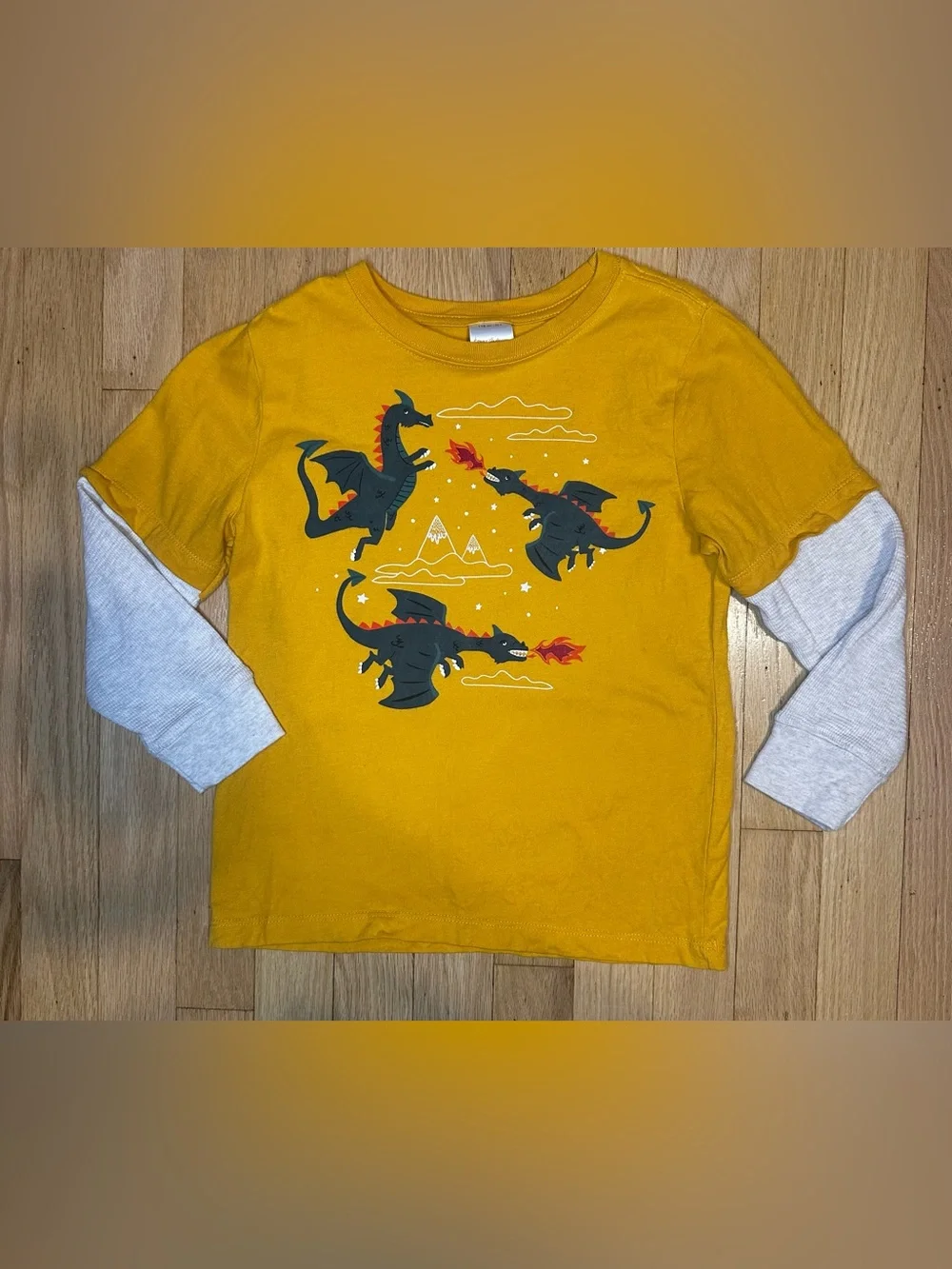 Hanna Andersson | Shirts & Tops | Hanna Andersson Size 5 Mustard ...